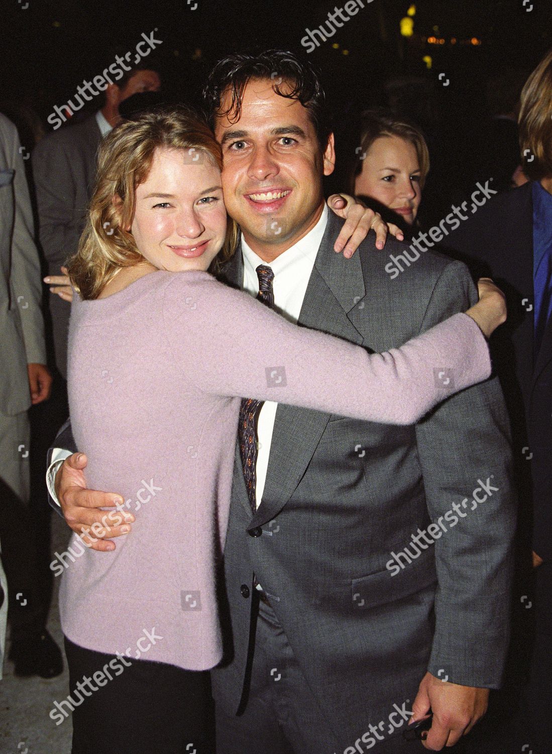 Renee Zellweger Her Brother Drew Editorial Stock Photo - Stock Image ...