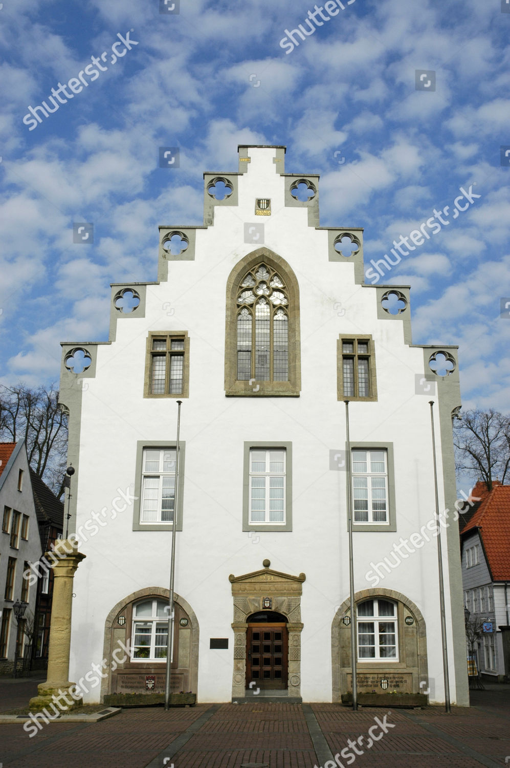 Town Hall Brakel North Rhinewestphalia Germany Editorial Stock Photo ...