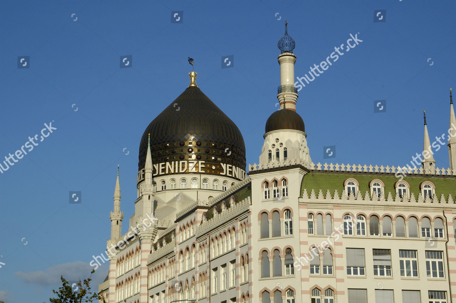 Yenidze Tobacco Mosque Formerly Factory Cigarettes Editorial Stock ...