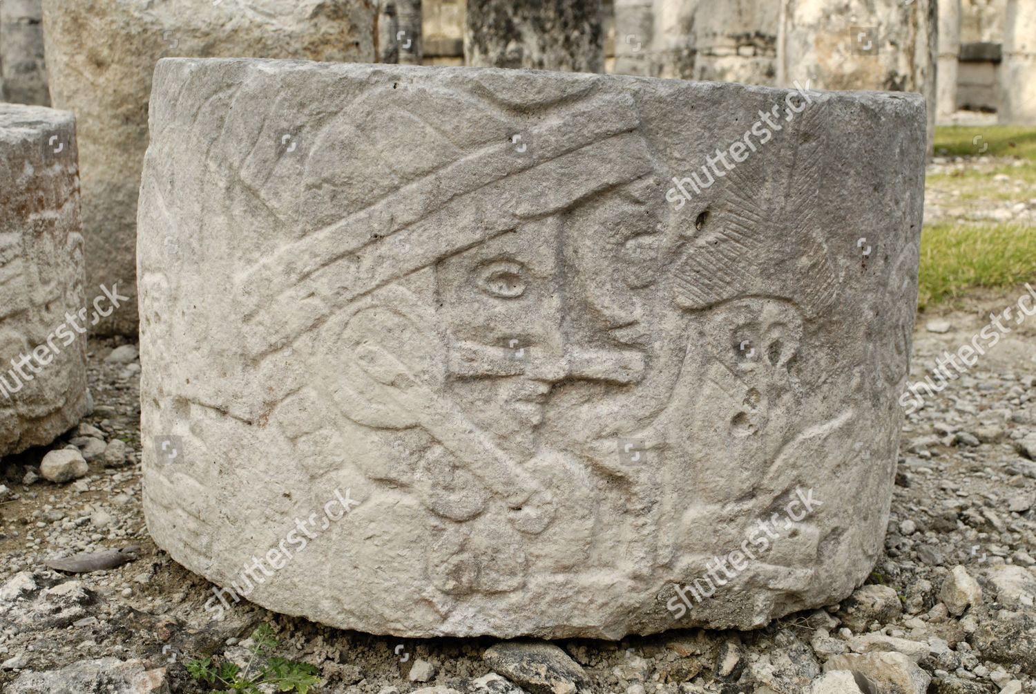 Maya Toltec Archeological Site Chichen Itza Editorial Stock Photo ...