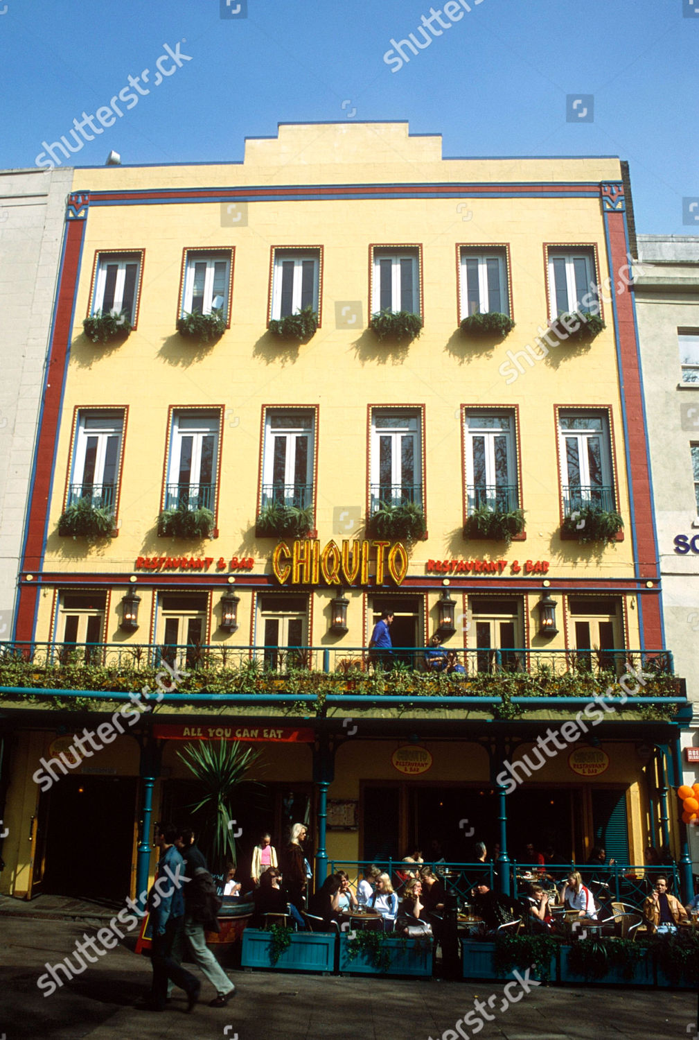 Chiquito Restaurant Bar Leicester Square Editorial Stock Photo - Stock ...