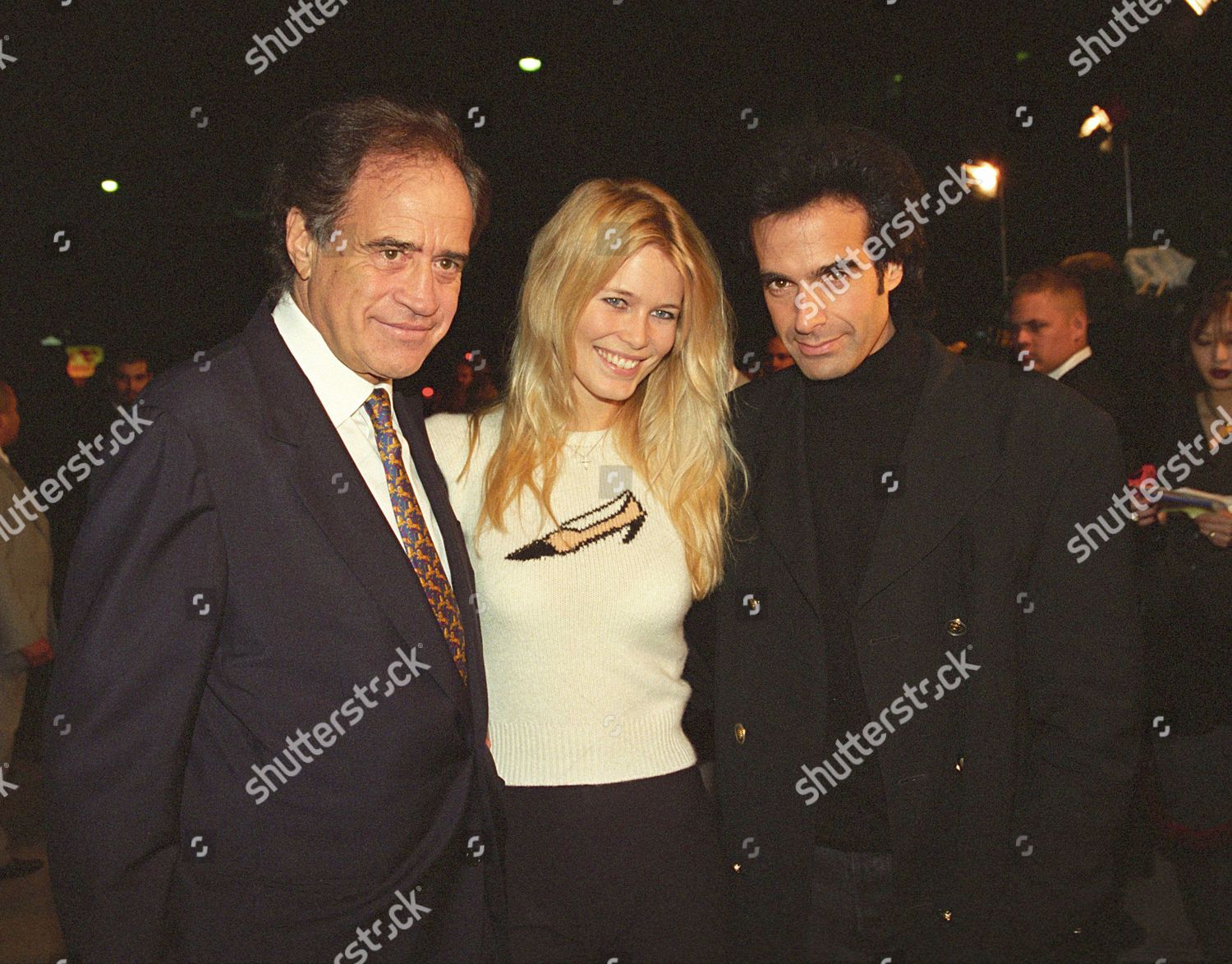 Arthur Kohn Claudia Schiffer David Copperfield Editorial Stock Photo ...