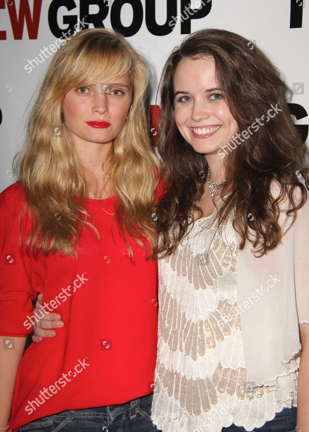 Halley Wegryn Gross Phoebe Strole Editorial Stock Photo - Stock Image ...