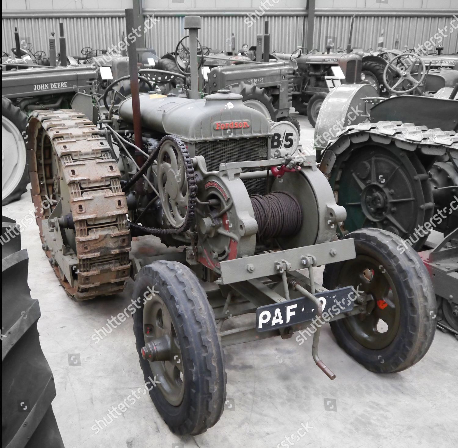 1940 Fordson Roadless Halftrack 4cylinder Petrolparaffin Editorial ...