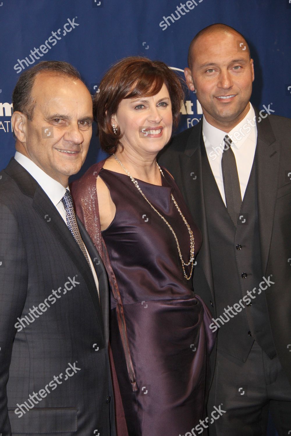 Joe Torre Ali Torre Derek Jeter Editorial Stock Photo - Stock Image ...