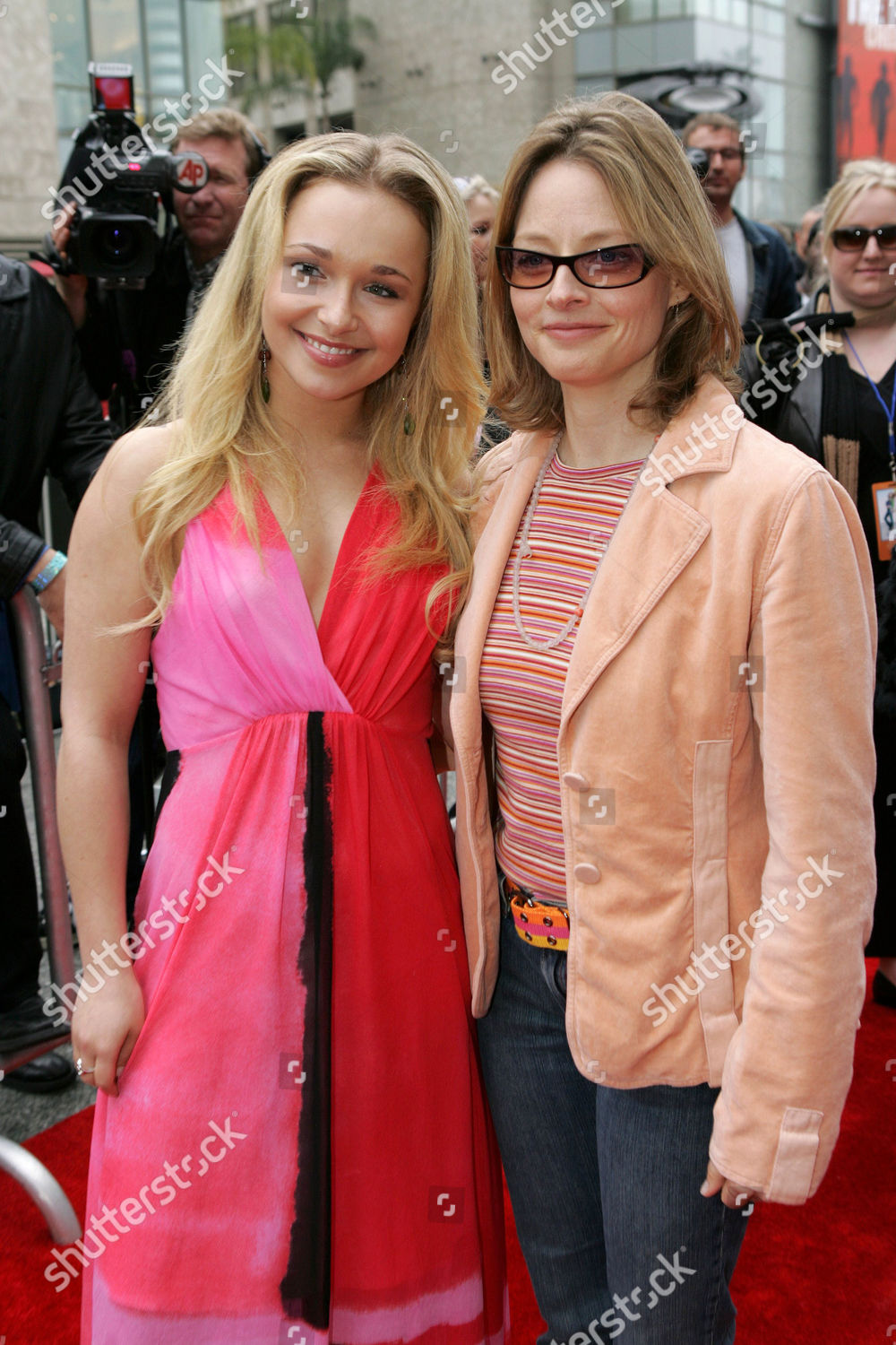 Hayden Panettiere Jodie Foster Editorial Stock Photo - Stock Image ...