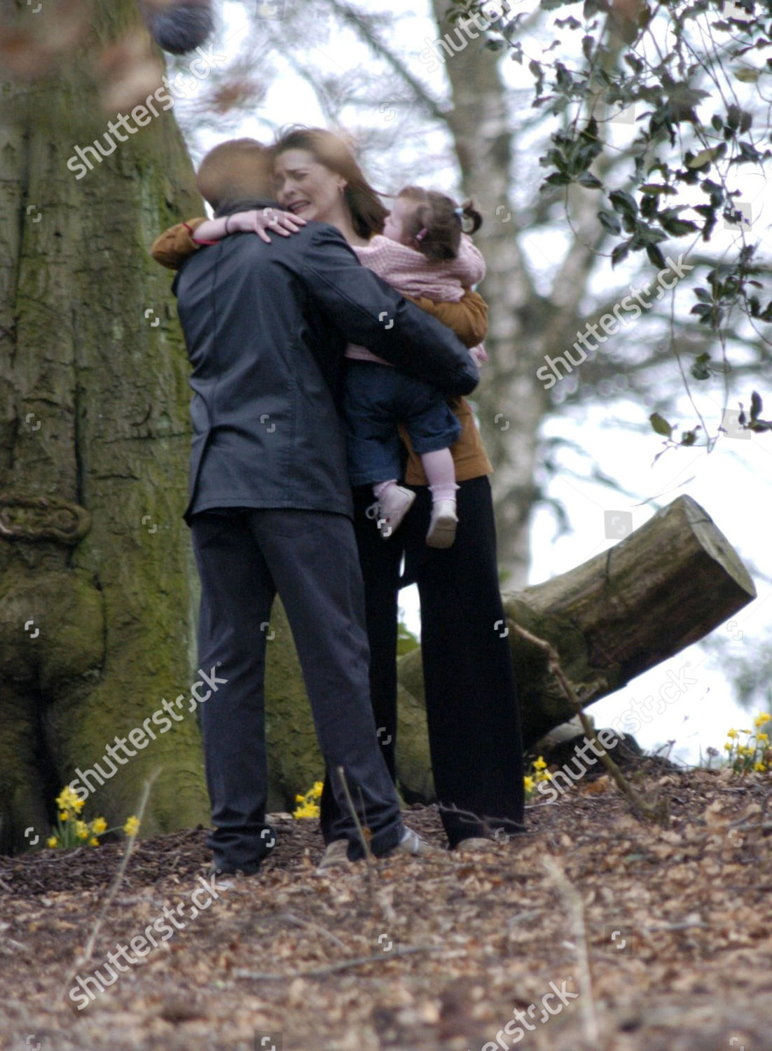 Simon Gregson Kate Ford Amy Hugs Editorial Stock Photo - Stock Image ...