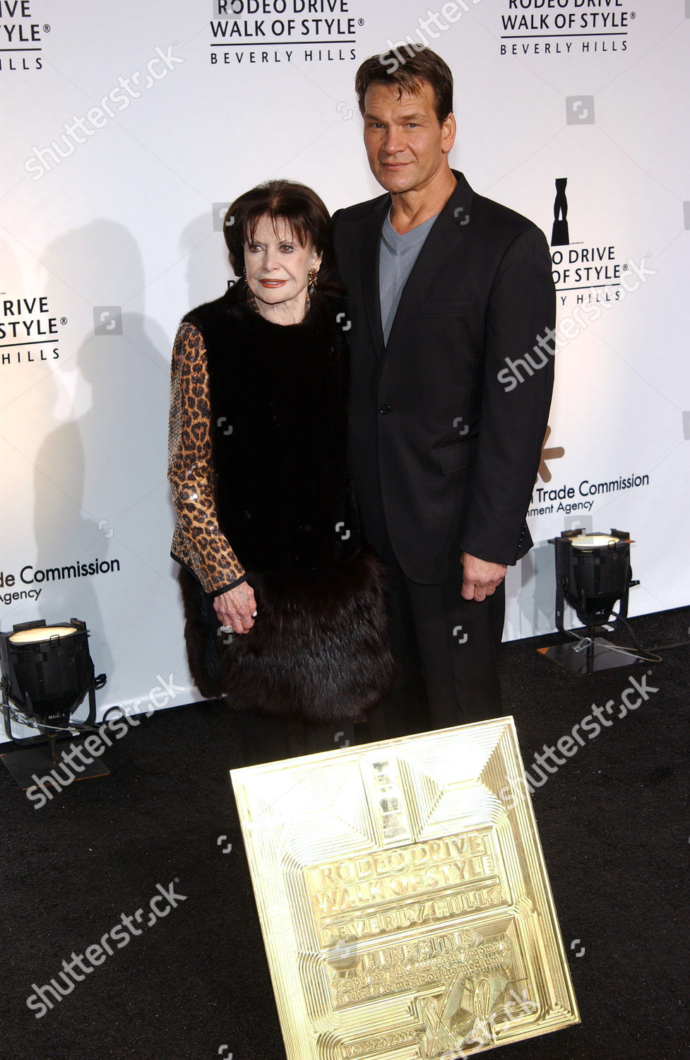 Shirley Ritts Patrick Swayze Editorial Stock Photo - Stock Image ...