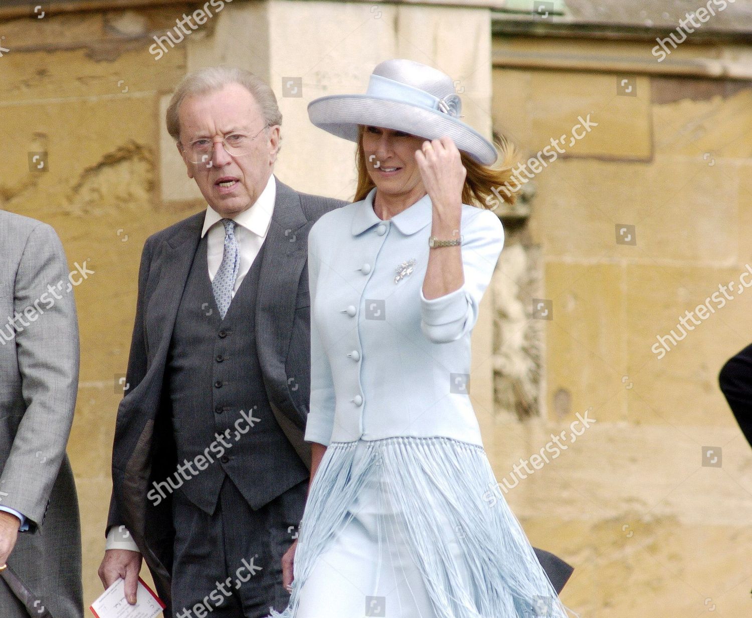 Sir David Frost Wife Lady Carina Editorial Stock Photo - Stock Image ...