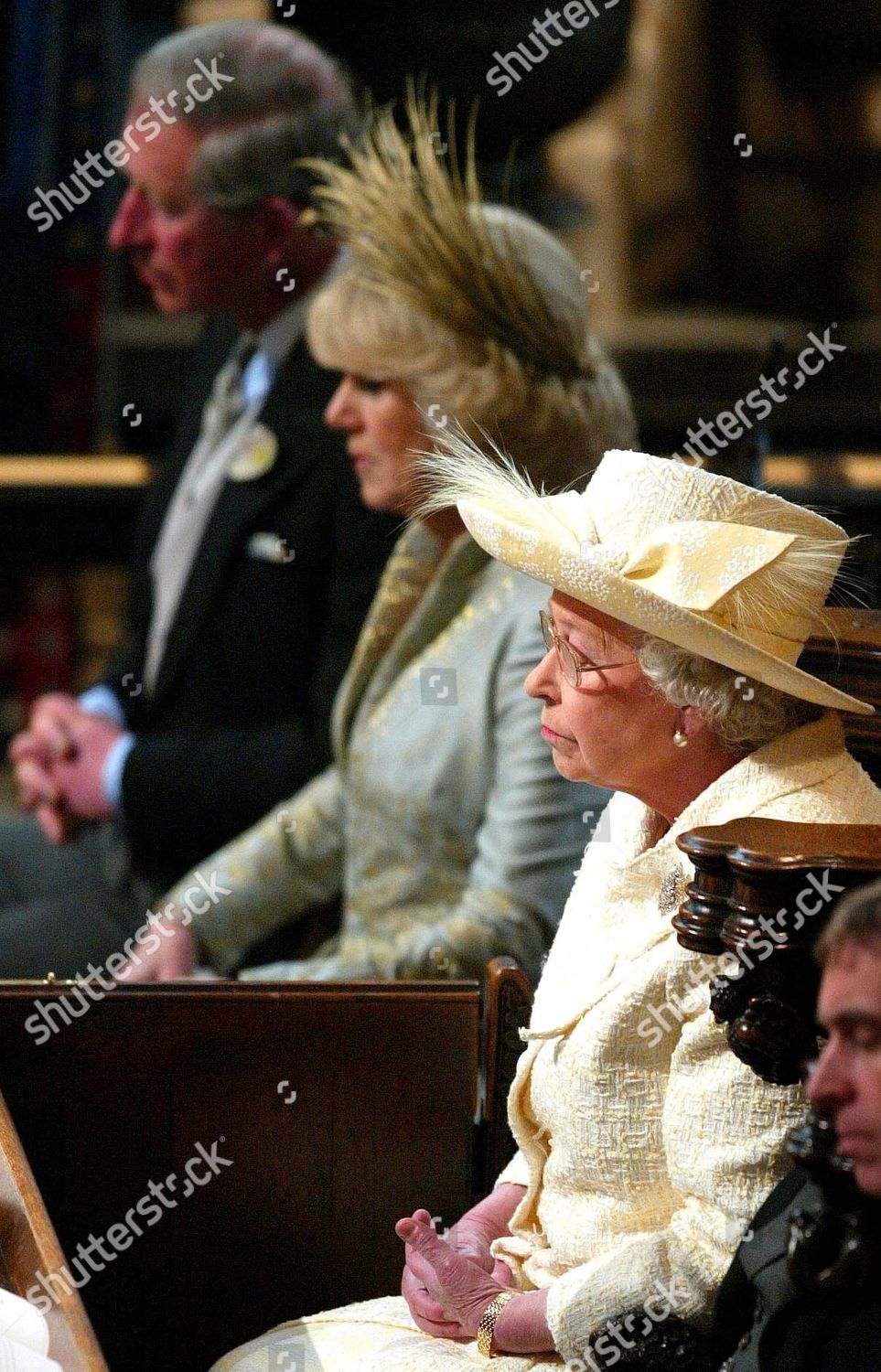 Queen Elizabeth Ii Service Prayer Dedication Editorial Stock Photo ...