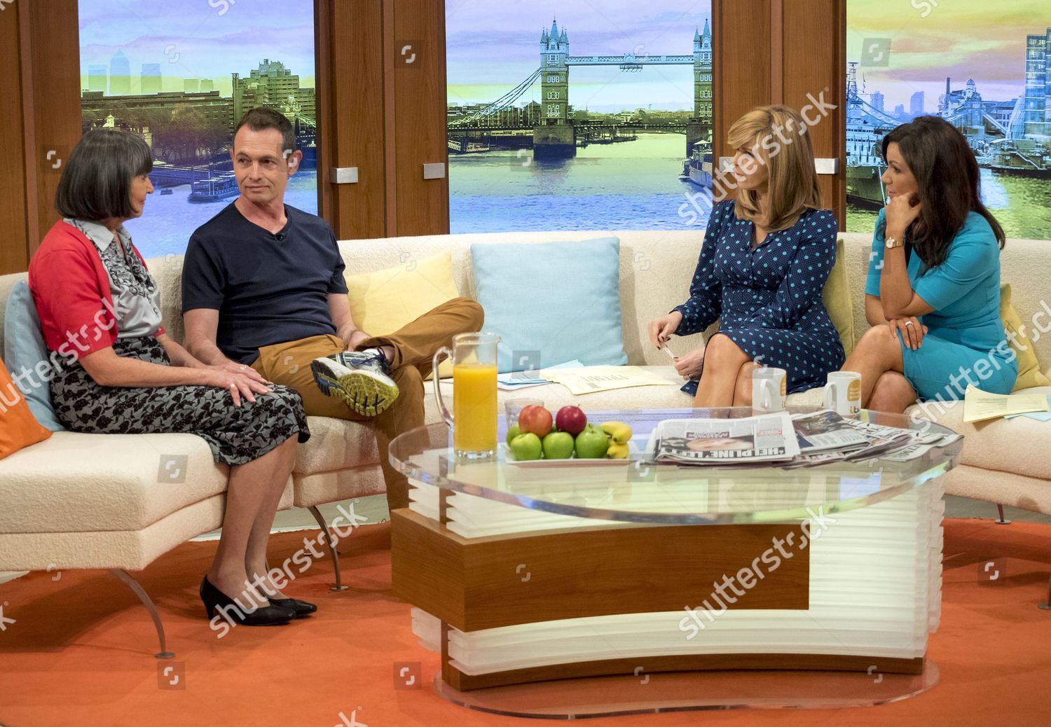 Ann Lowery Son Gary Collins Kate Editorial Stock Photo - Stock Image ...