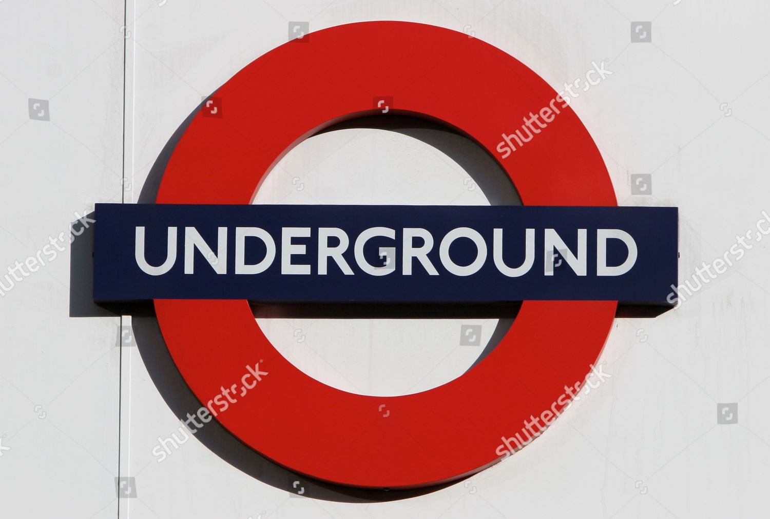 London Underground Symbol Britain Editorial Stock Photo - Stock Image ...