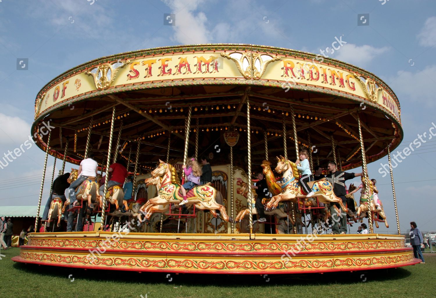 Steam Powered Carousel Editorial Stock Photo - Stock Image | Shutterstock