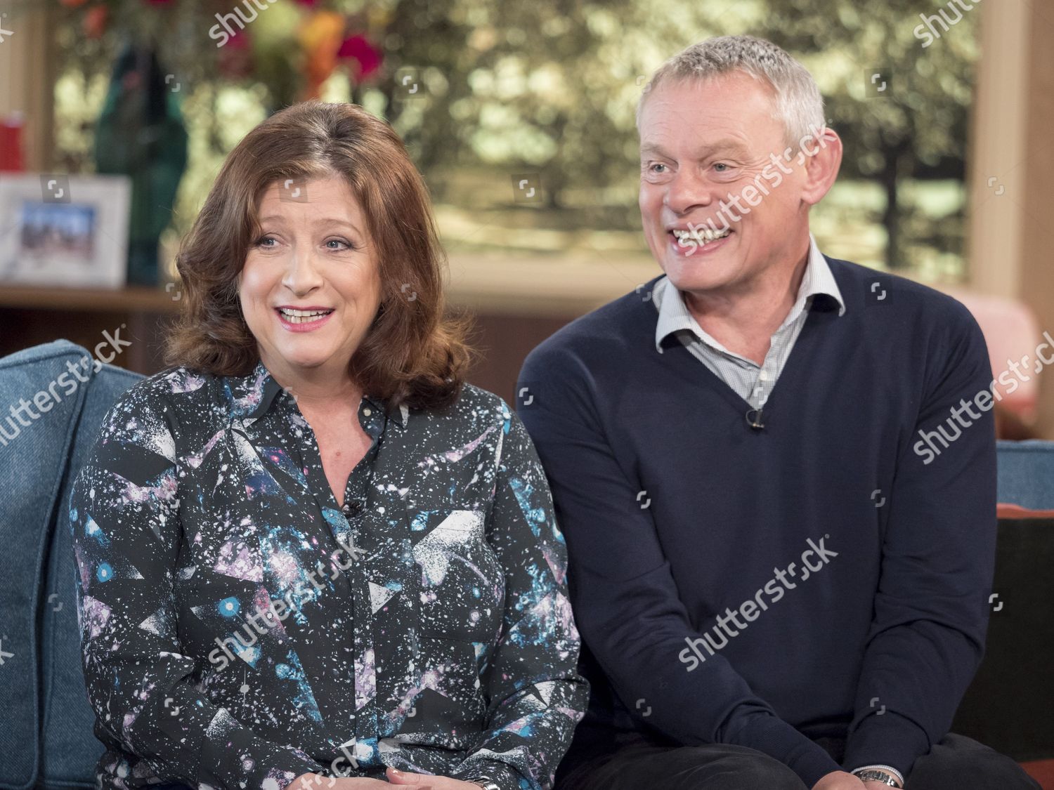 Caroline Quentin Martin Clunes Editorial Stock Photo - Stock Image ...