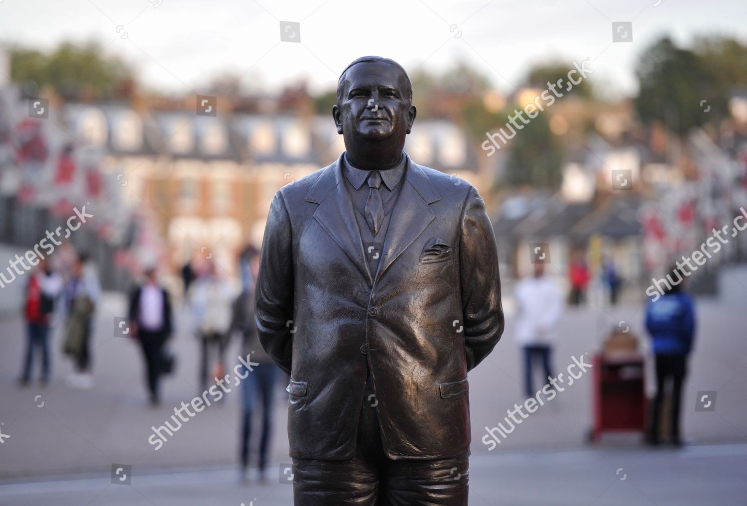 Herbert Chapman Statue Outside Stadium Before Editorial Stock Photo - Stock Image | Shutterstock