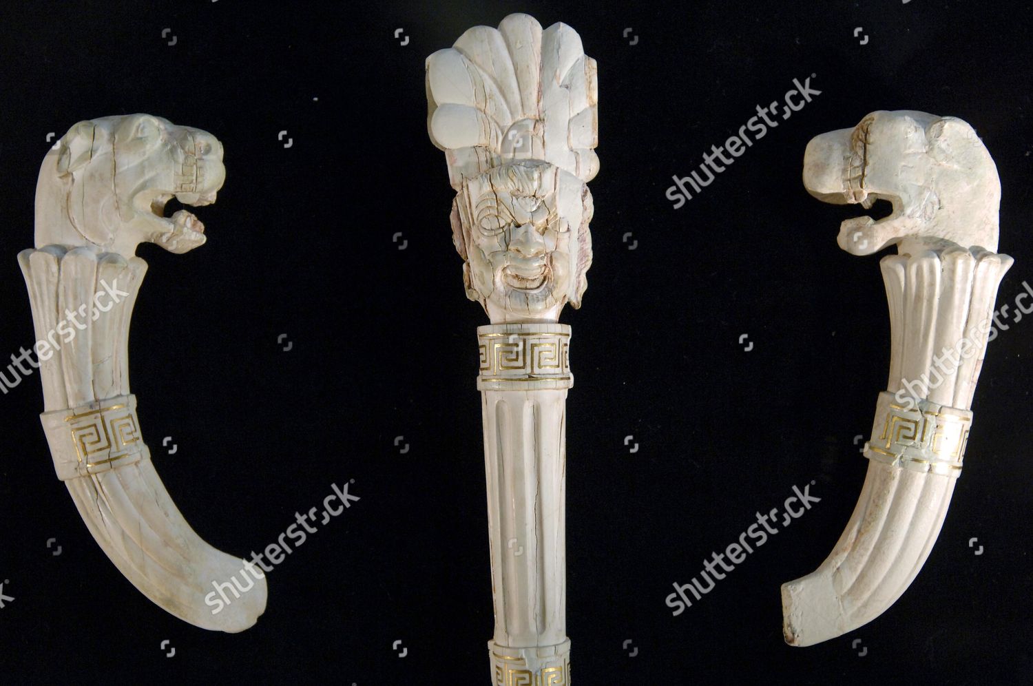Rare Etruscan Ivory Sistrum Circa 6th Editorial Stock Photo - Stock ...