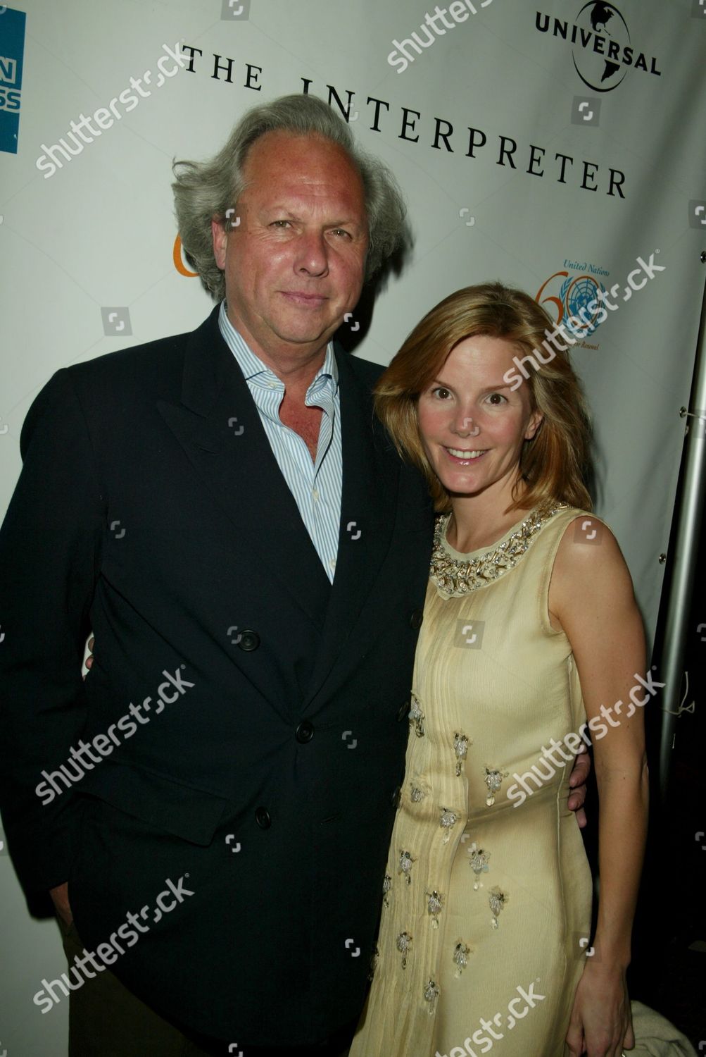 Graydon Carter Wife Anna Scott Editorial Stock Photo - Stock Image ...