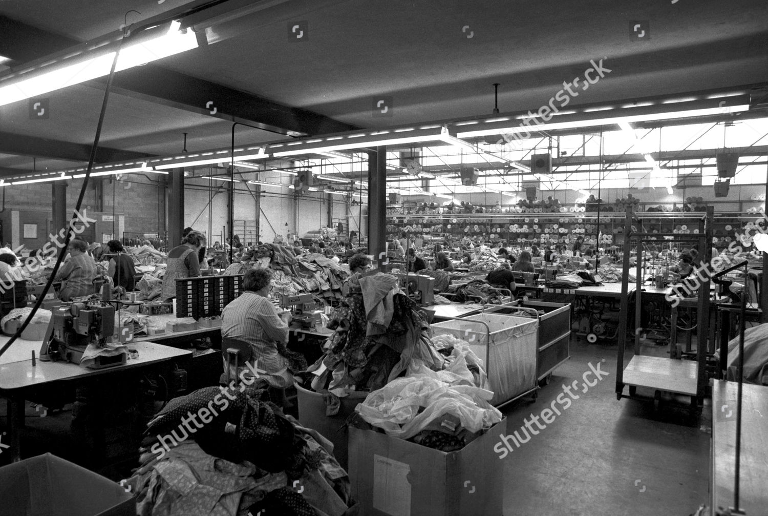Laura Ashley Factory Wales 1976 Editorial Stock Photo - Stock Image ...