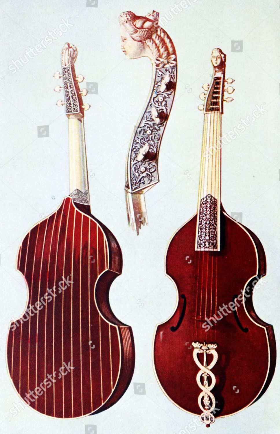 Viola Da Gamba Name This Instrument Editorial Stock Photo - Stock Image ...