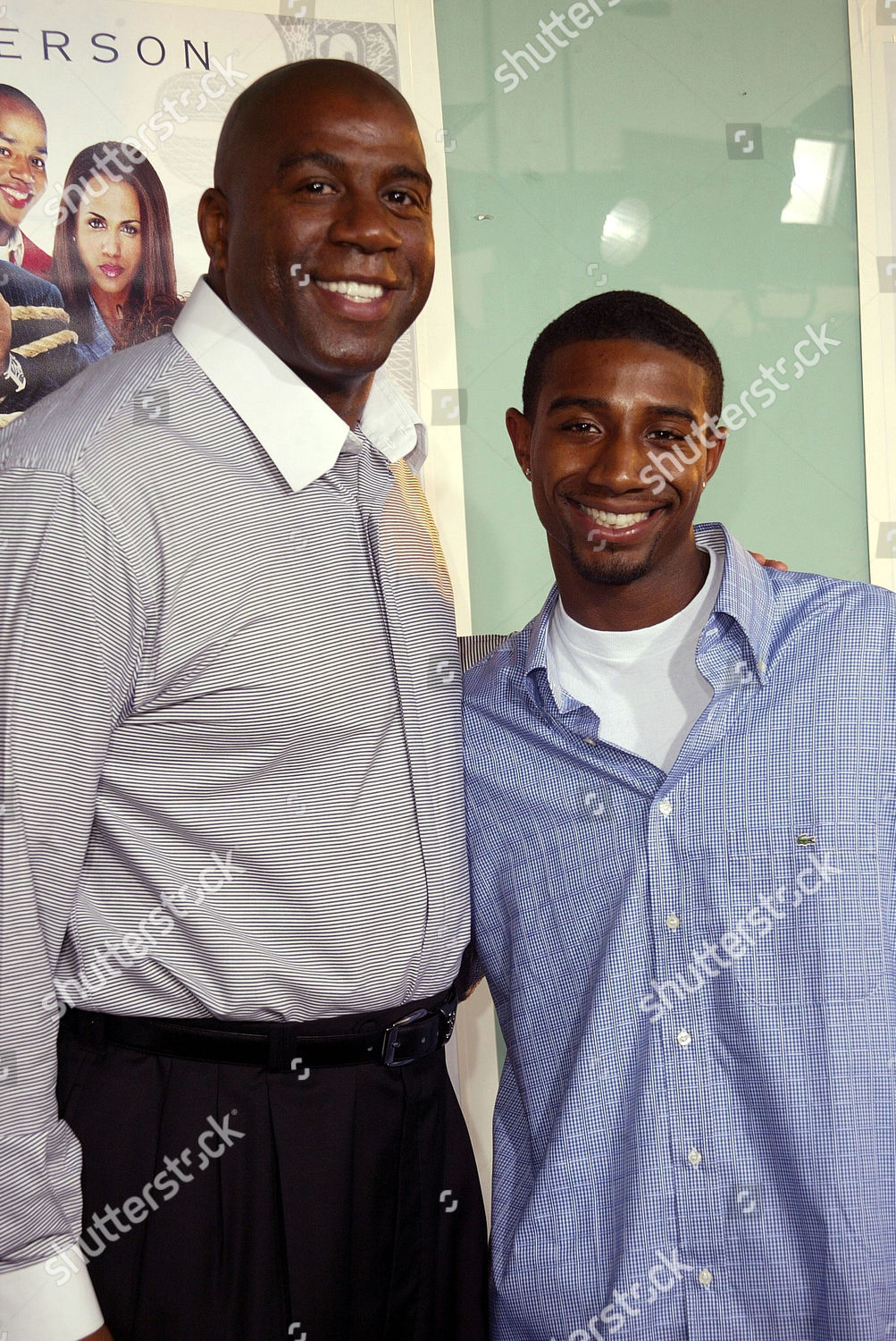 Earvin Magic Johnson Son Andre Editorial Stock Photo - Stock Image ...