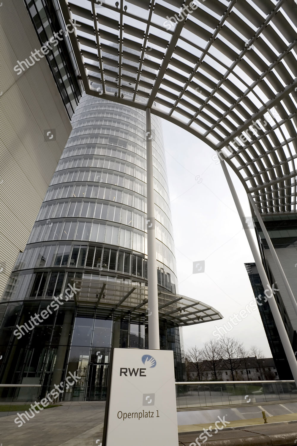 Rwe Tower Called Power Tower Headquarters Editorial Stock Photo - Stock ...
