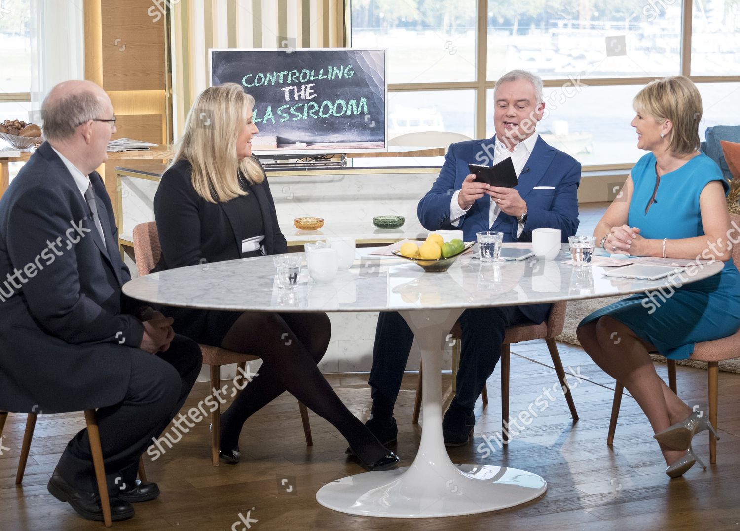 Colin Adams Christine Cunniffe Eamonn Holmes Editorial Stock Photo ...