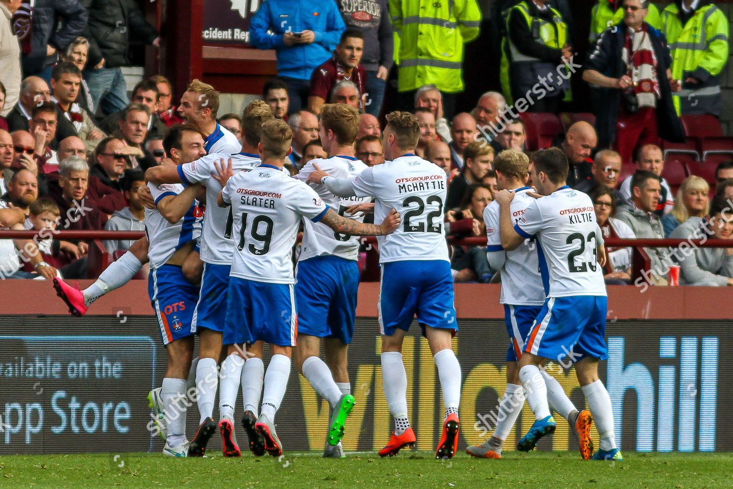 Kilmarnock Fc Defender Conrad Balatoni Team Editorial Stock Photo ...