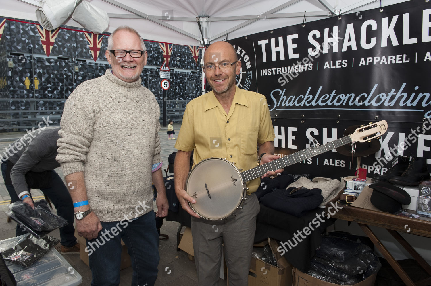 Wayne Hemingway Guest Shackleton Menswear Editorial Stock Photo - Stock ...