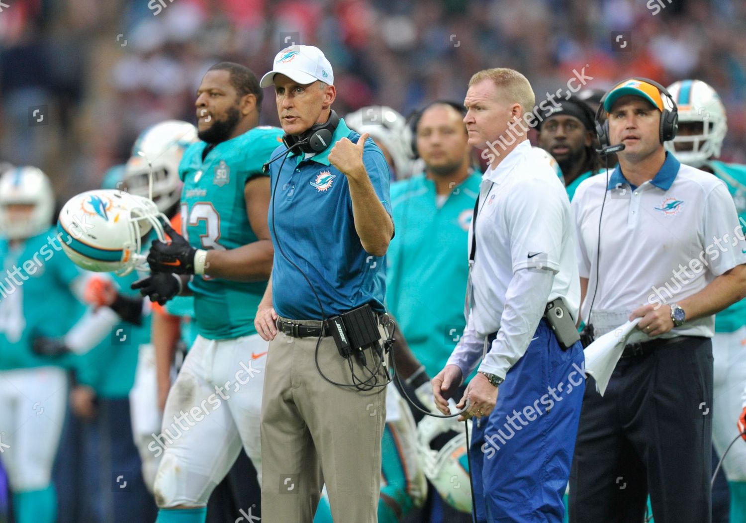 Miami Dolphins Head Coach Joe Philbin Editorial Stock Photo - Stock ...