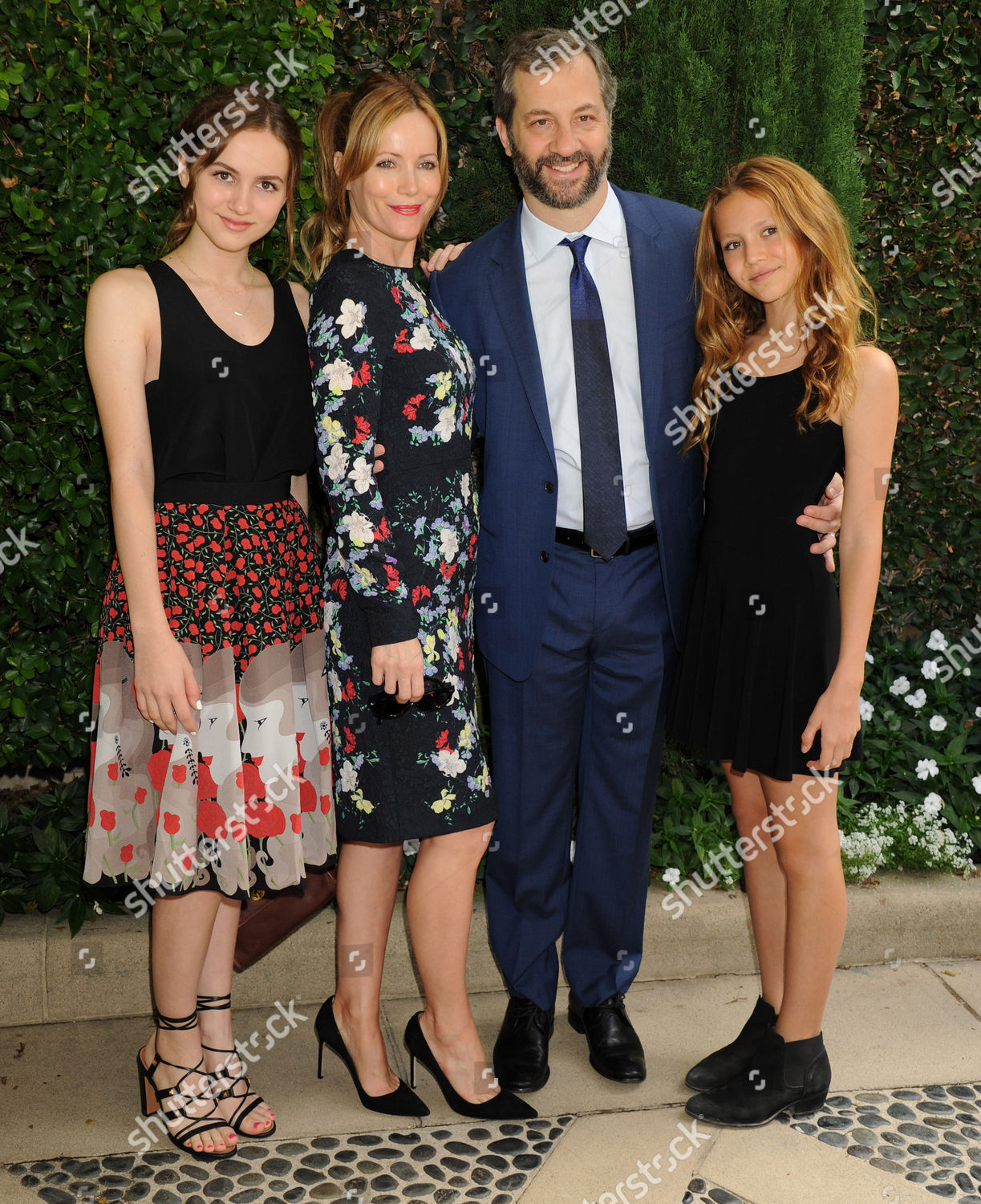 Judd Apatow Wife Leslie Mann Daughters Editorial Stock Photo - Stock Image | Shutterstock