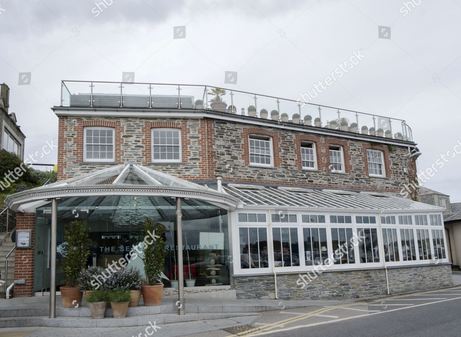 Rick Steins Seafood Restaurant Padstow Cornwall Editorial Stock Photo ...
