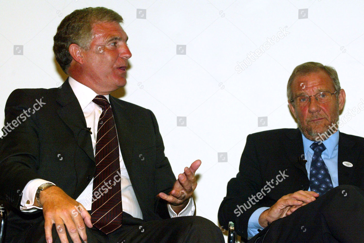 Trevor Brooking Richard Caborn Editorial Stock Photo - Stock Image ...