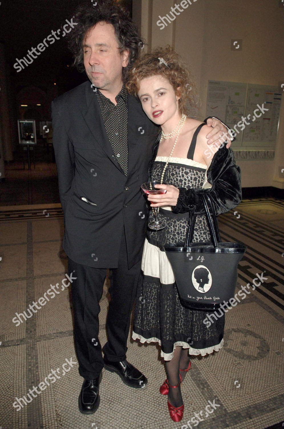 Tim Burton Helena Bonham Carter Editorial Stock Photo - Stock Image ...