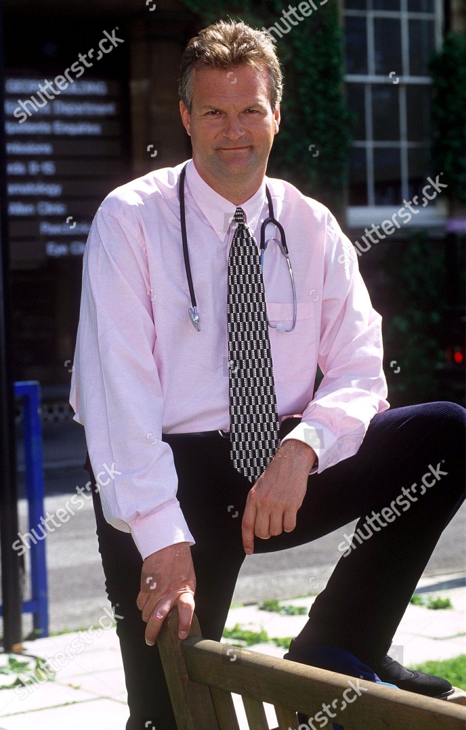 Clive Mantle Casualty Tv Series 1994 Editorial Stock Photo - Stock ...