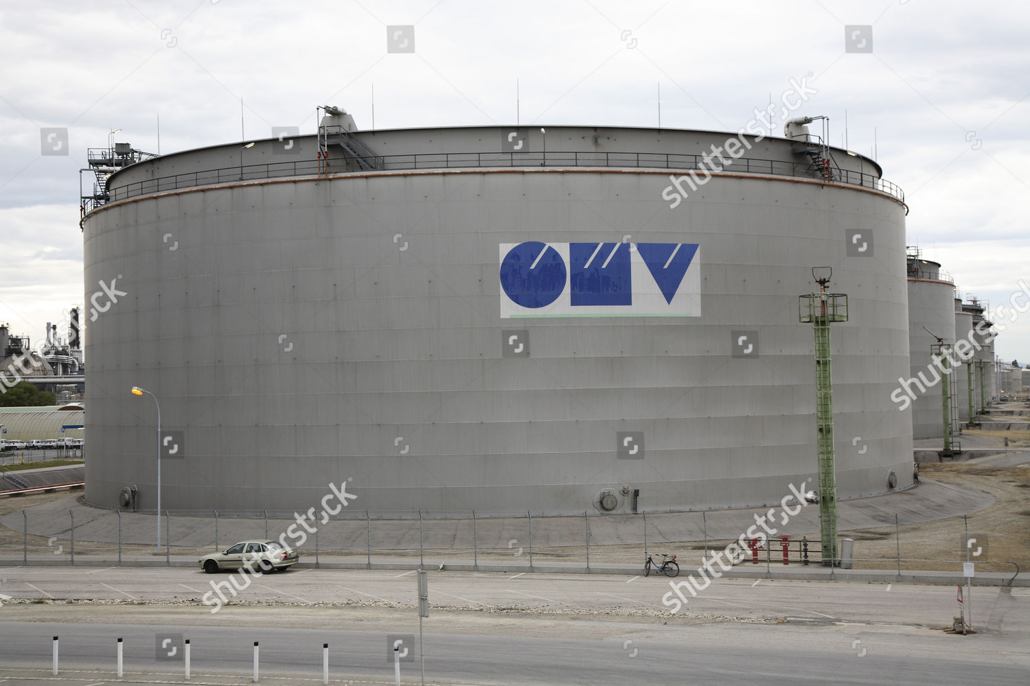 Omv Refinery Schwechat Vienna Austria Editorial Stock Photo - Stock ...