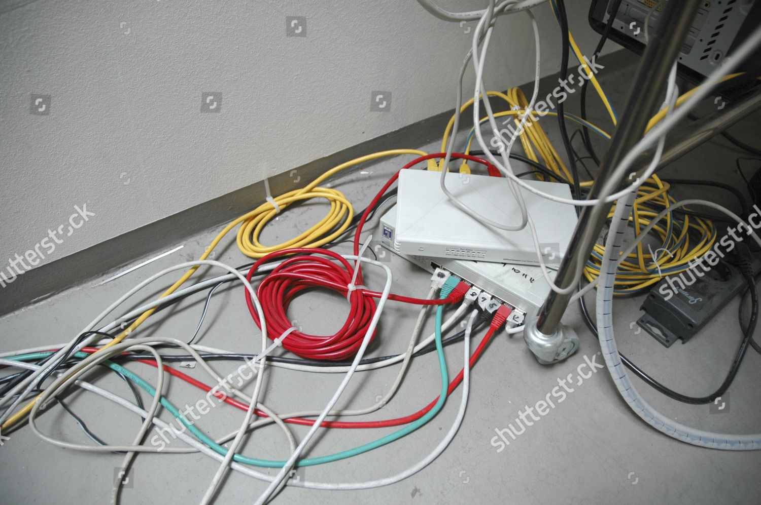 Cable Spaghetti Editorial Stock Photo - Stock Image | Shutterstock
