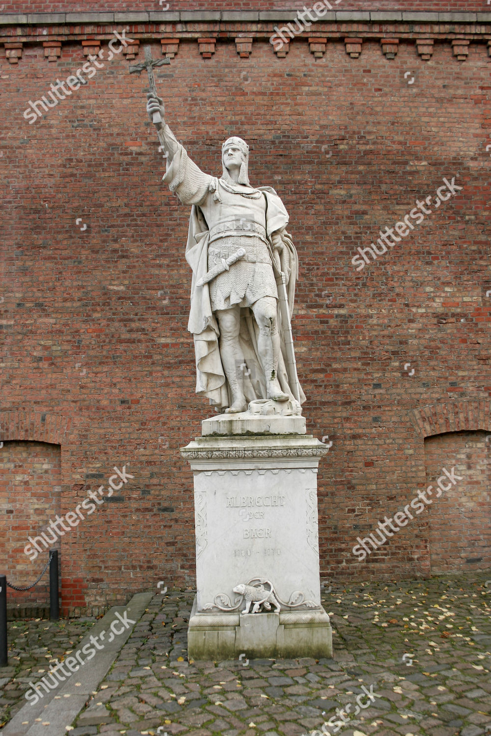 Statue Albrecht Bear Citadel Spandau Berlin Editorial Stock Photo ...