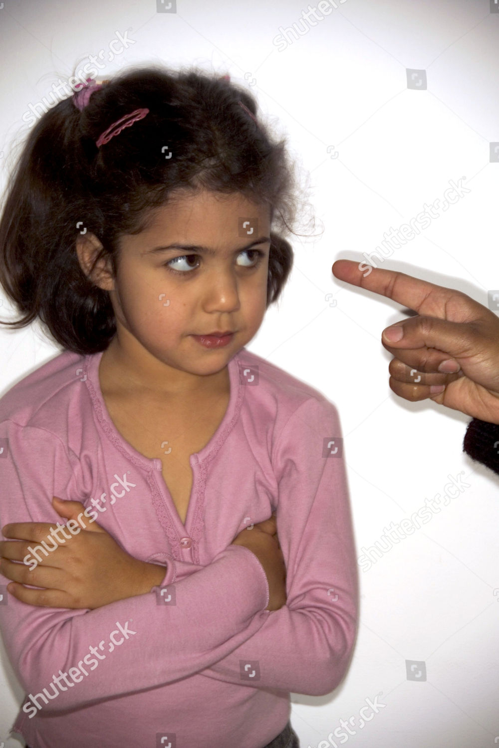 Model Released Young Girl Being Scolded Editorial Stock Photo - Stock ...