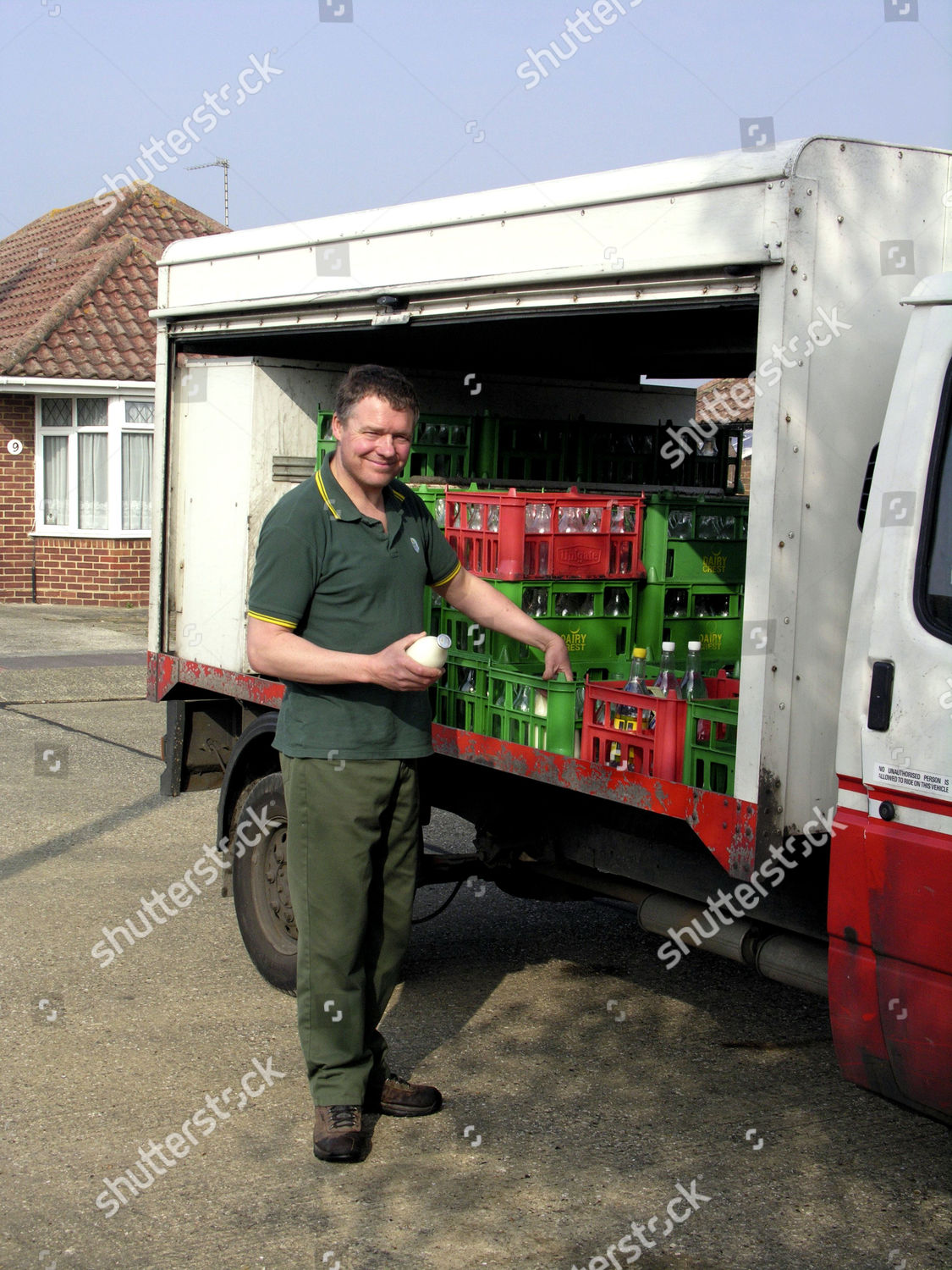 Model Released Milkman Motorised Float Editorial Stock Photo - Stock ...