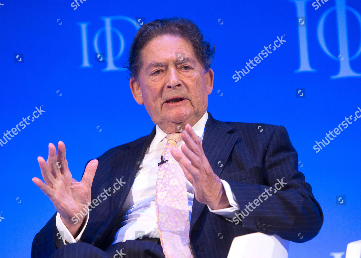Lord Lawson Speaks Editorial Stock Photo - Stock Image | Shutterstock
