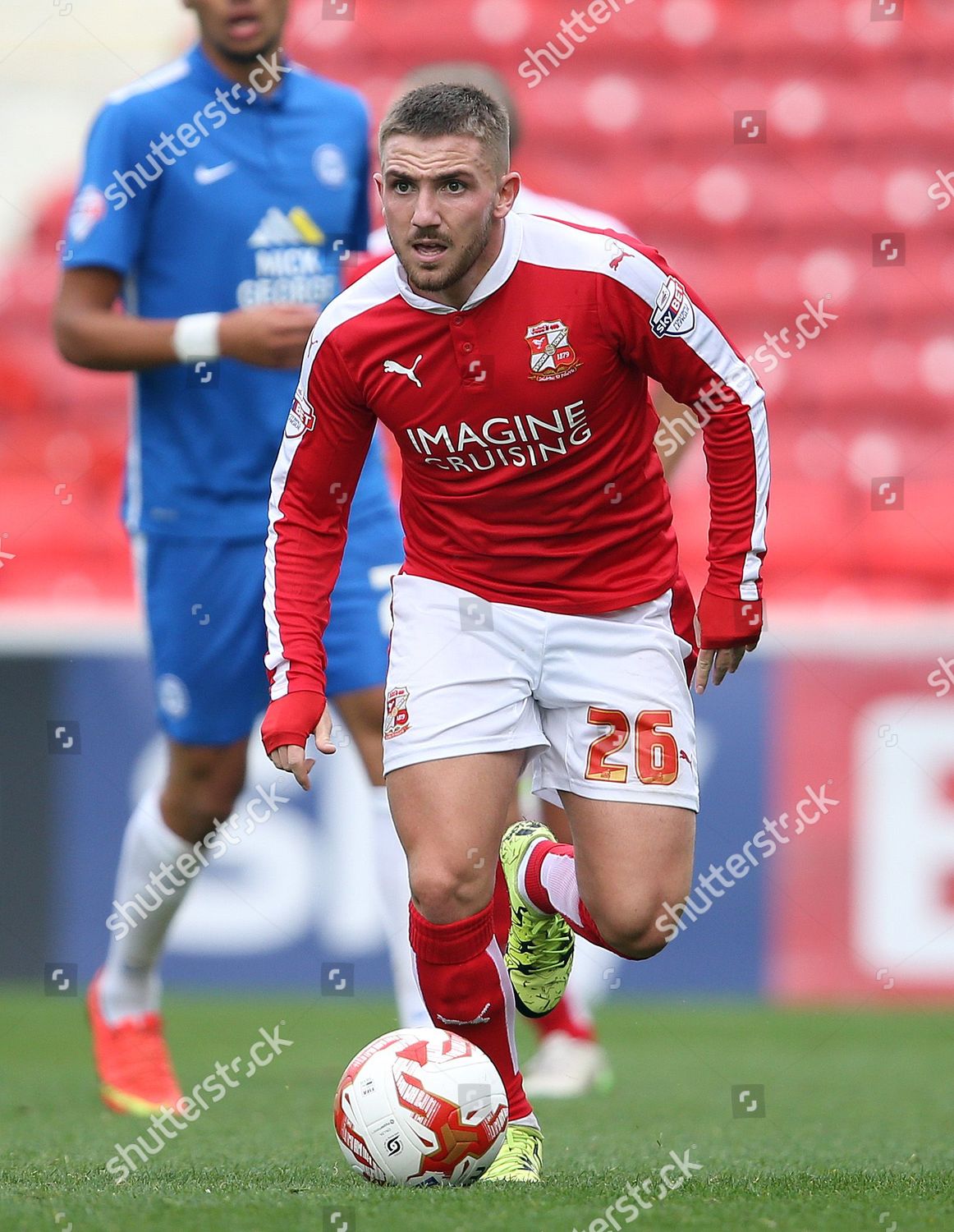 Anton Rodgers Swindon Swindon V Peterborough Editorial Stock Photo ...