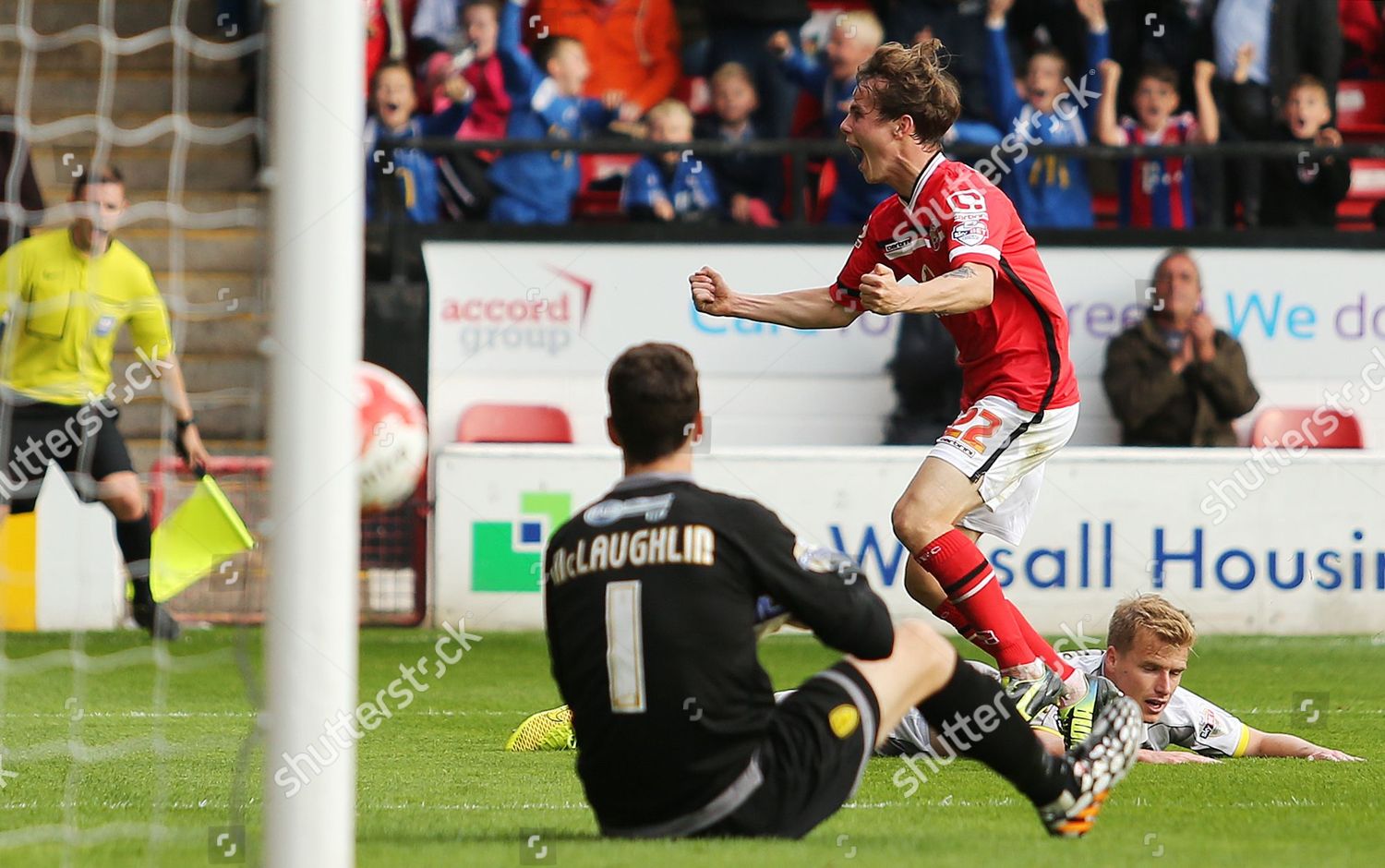 Liam Kinsella Celebrates Scoring Opening Goal Editorial Stock Photo ...