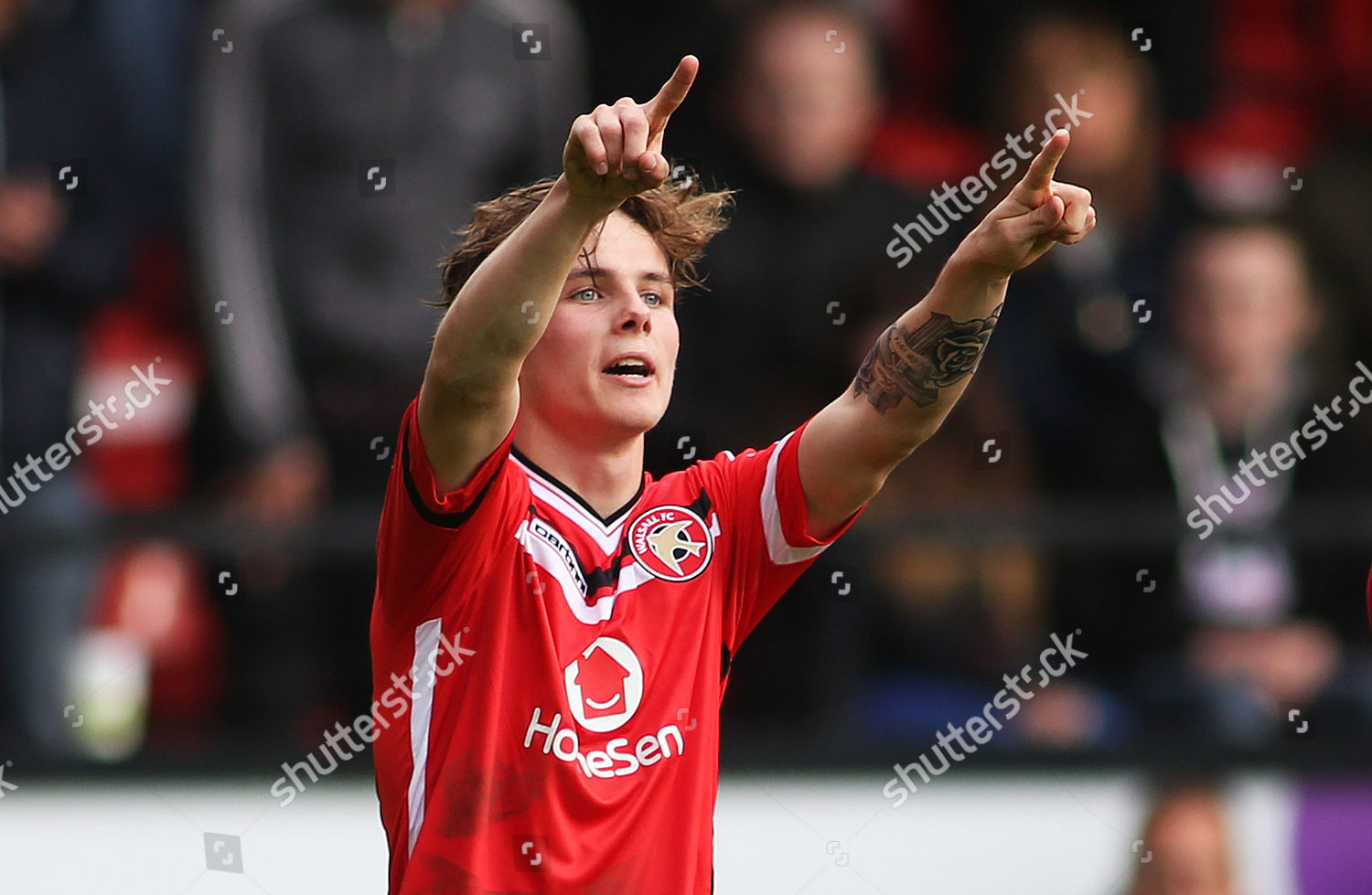Liam Kinsella Celebrates Scoring Opening Goal Editorial Stock Photo ...