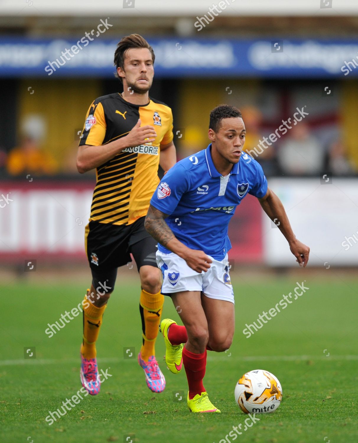 Harrison Dunk Cambridge United Kyle Bennett Editorial Stock Photo ...