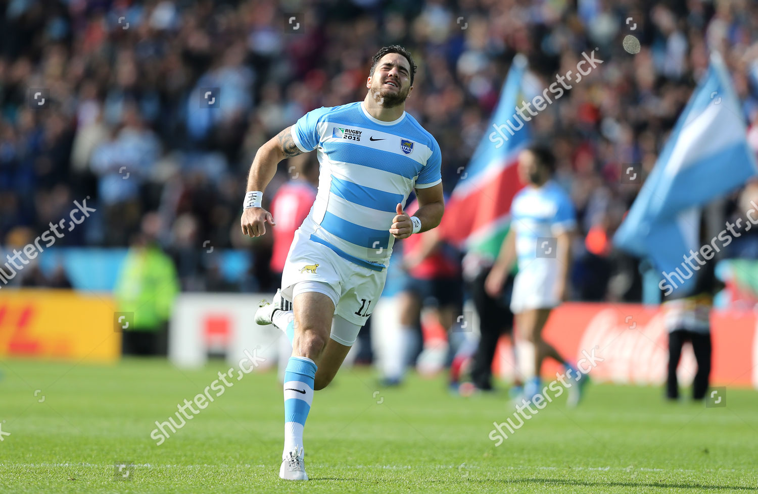 Argentinas Horacio Agulla Shows His Emotion Editorial Stock Photo ...