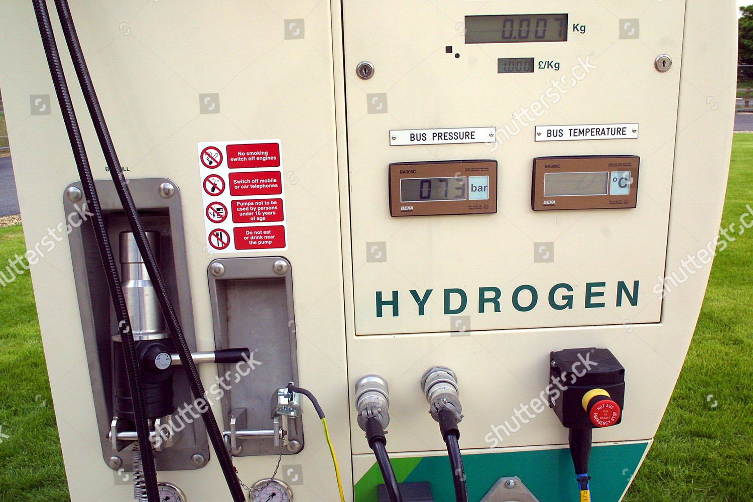 Hydrogen Fuelling Pump New Hydrogen Refuelling Editorial Stock Photo ...
