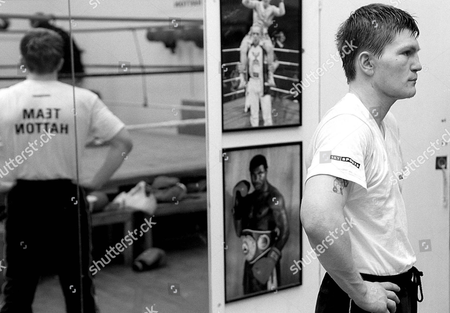 Ricky Hatton Training Phoenix Gym Manchester Editorial Stock Photo ...