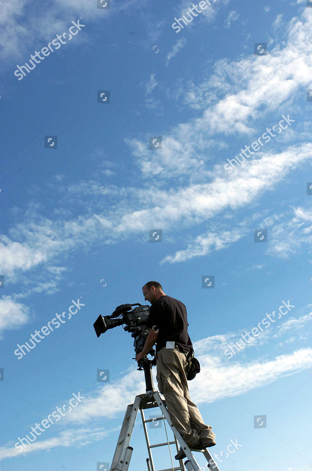 Tv Camera Man Editorial Stock Photo - Stock Image | Shutterstock