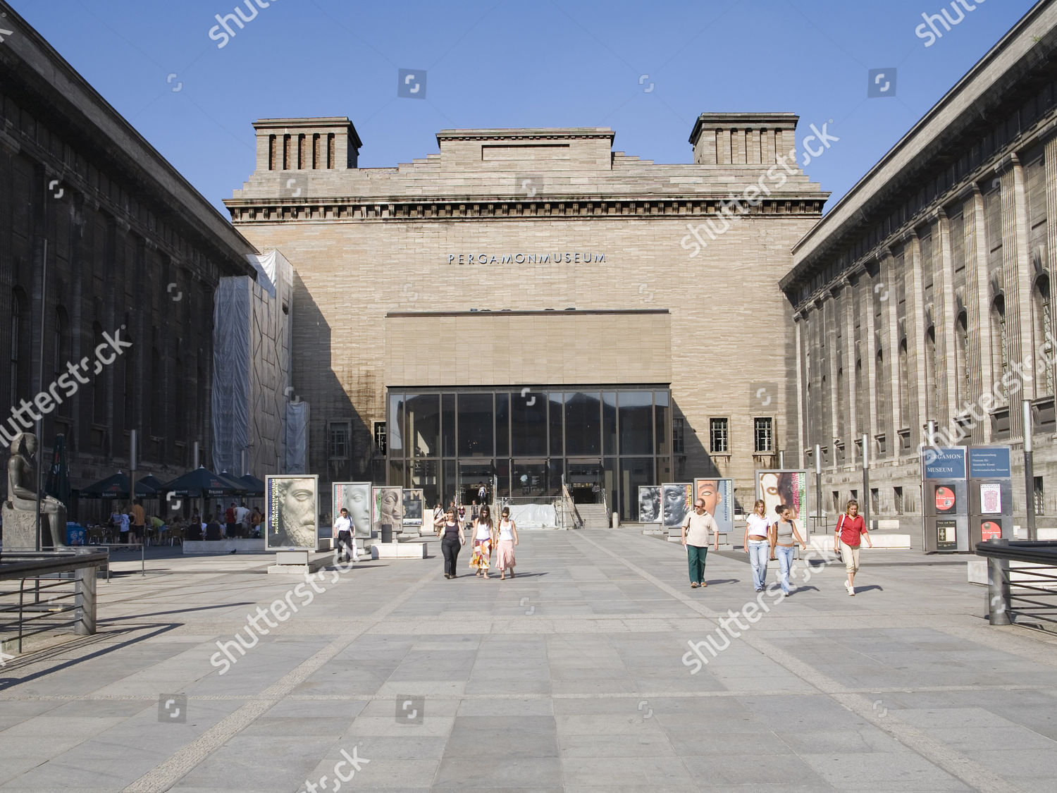 Pergamonmuseum On Museum Island Museumsinsel Berlin Editorial Stock ...