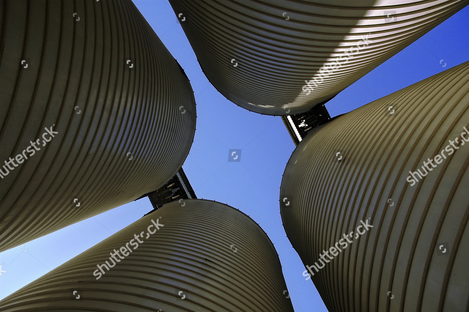 Silos Soy Beans Companhia De Armazens Editorial Stock Photo - Stock ...